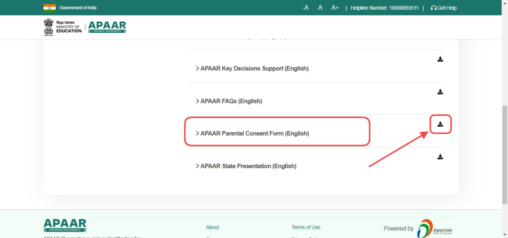 APAAR ID Registration Online, Download Card, Check Status and Access ...